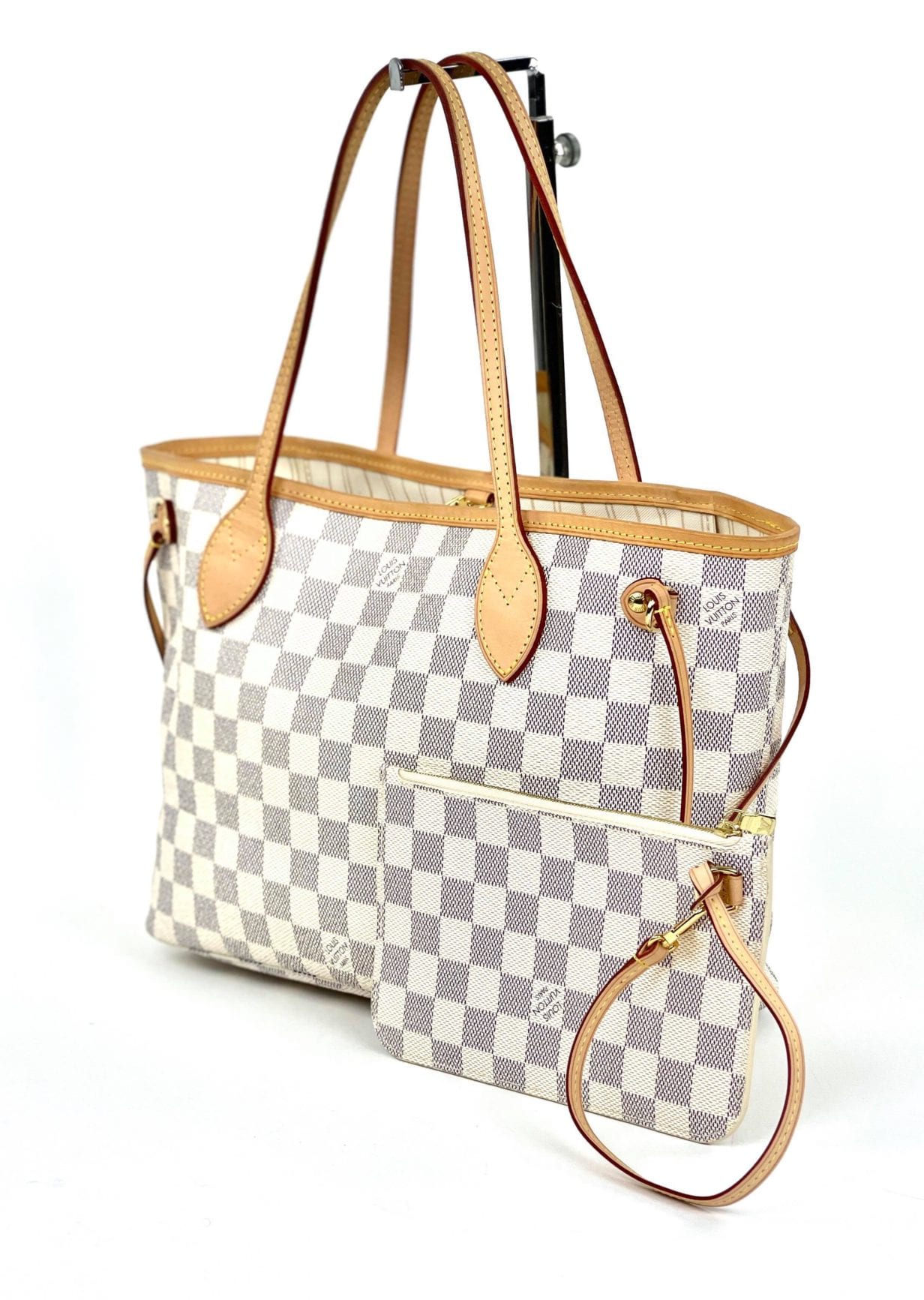 Louis Vuitton Neverfull Pm Damier Azur For Sale | Paul Smith